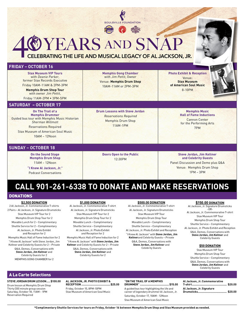 40 Years and Snap: Celebrating the Life and Musical Legacy of Al ...