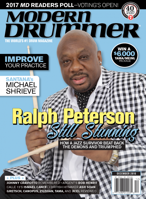 December 2016 Issue – Volume 40 • Number 12 - Modern Drummer Magazine