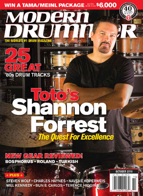 October 2016 Issue – Volume 40 • Number 10 - Modern Drummer Magazine