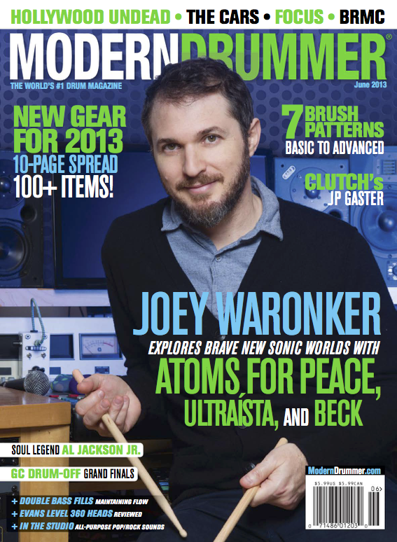 Joey Waronker - Modern Drummer Magazine