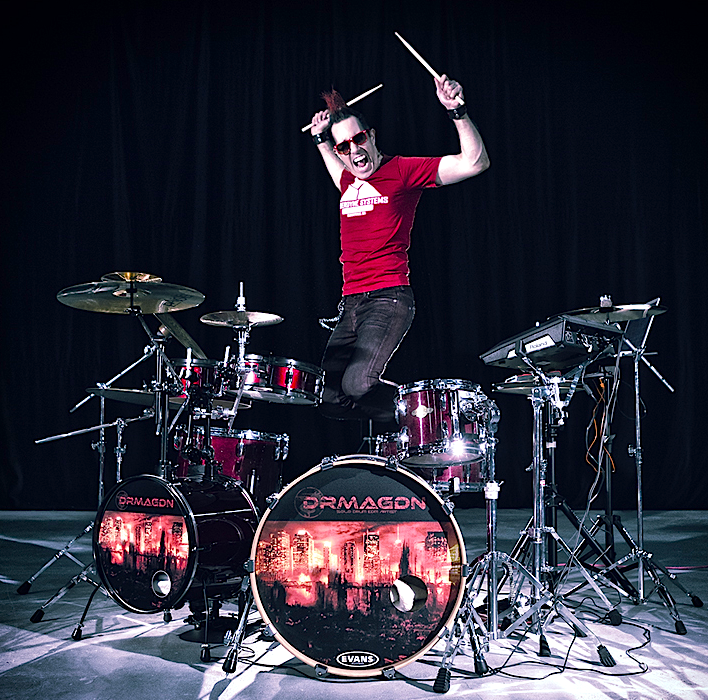 On the Beat With Charlie Z: Drumageddon Cyborg Drummer/DJ