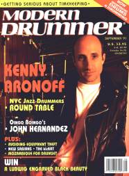 September 1991 Volume 15 Number 9 Modern Drummer Magazine