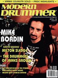 April 1992 Volume 16 Number 4 Modern Drummer Magazine