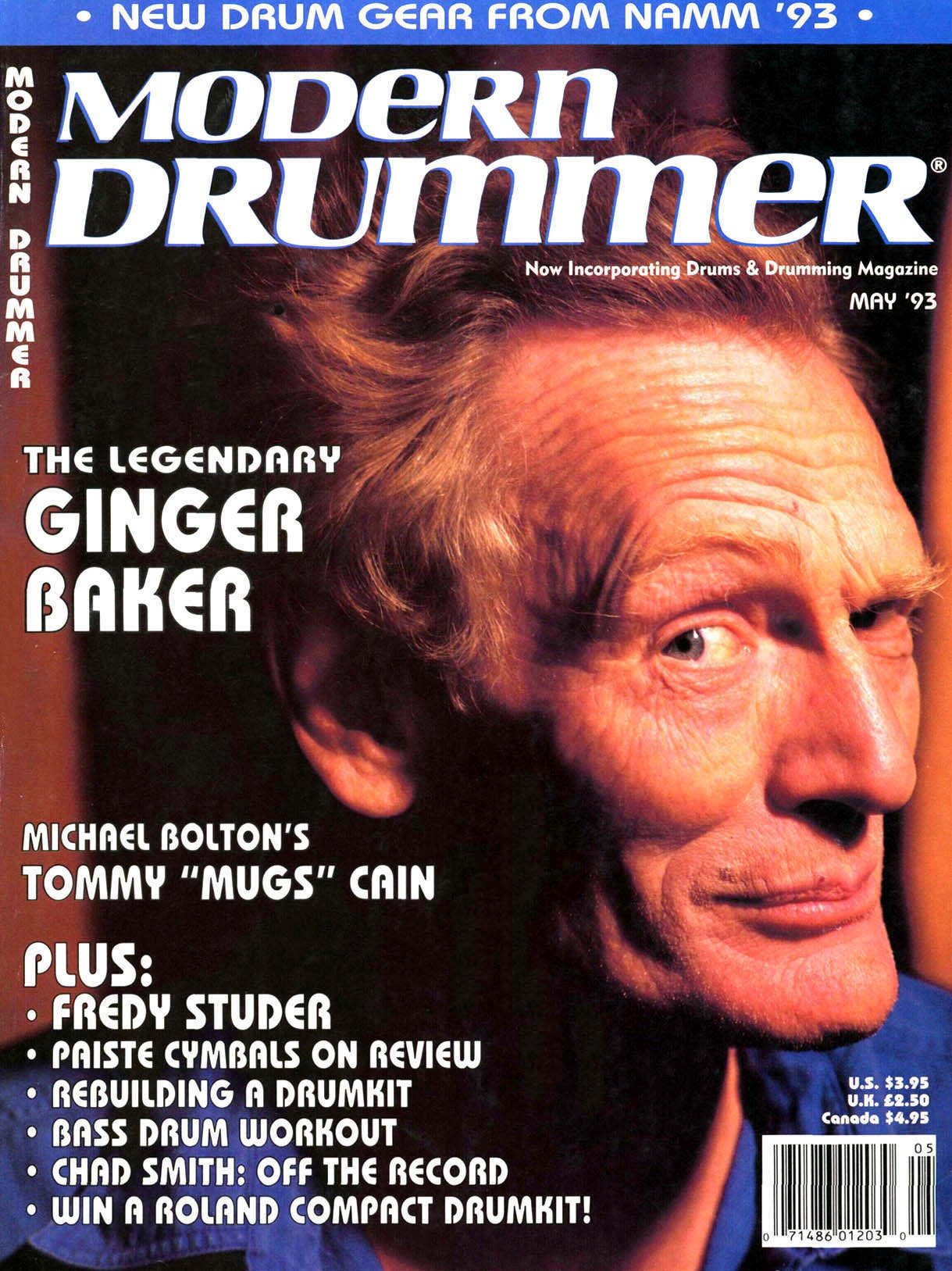 Ginger Baker - Drummer | Modern Drummer Magazine