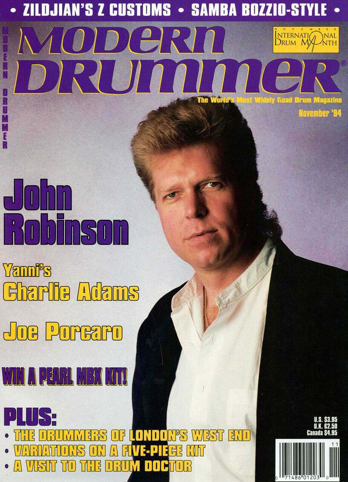 John Robinson - Drummer | Modern Drummer Magazine