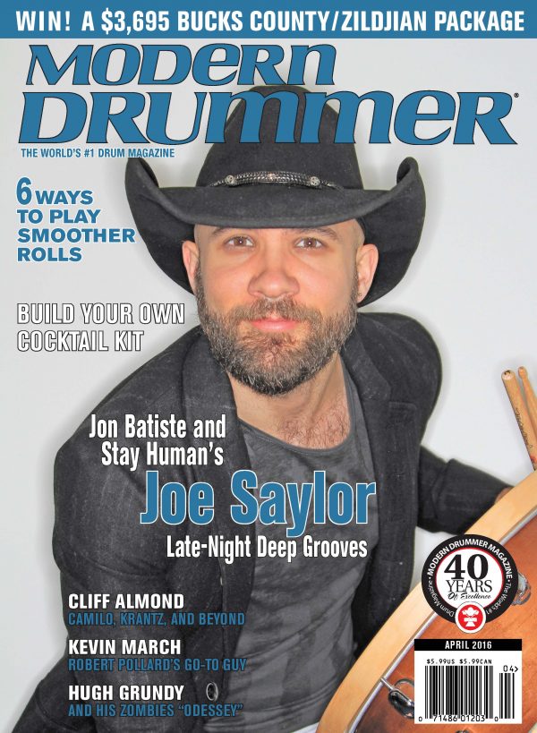 Joe Saylor Rise Up! - Modern Drummer Magazine