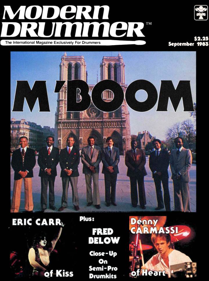 Fred Below — Magic Maker - Modern Drummer Magazine