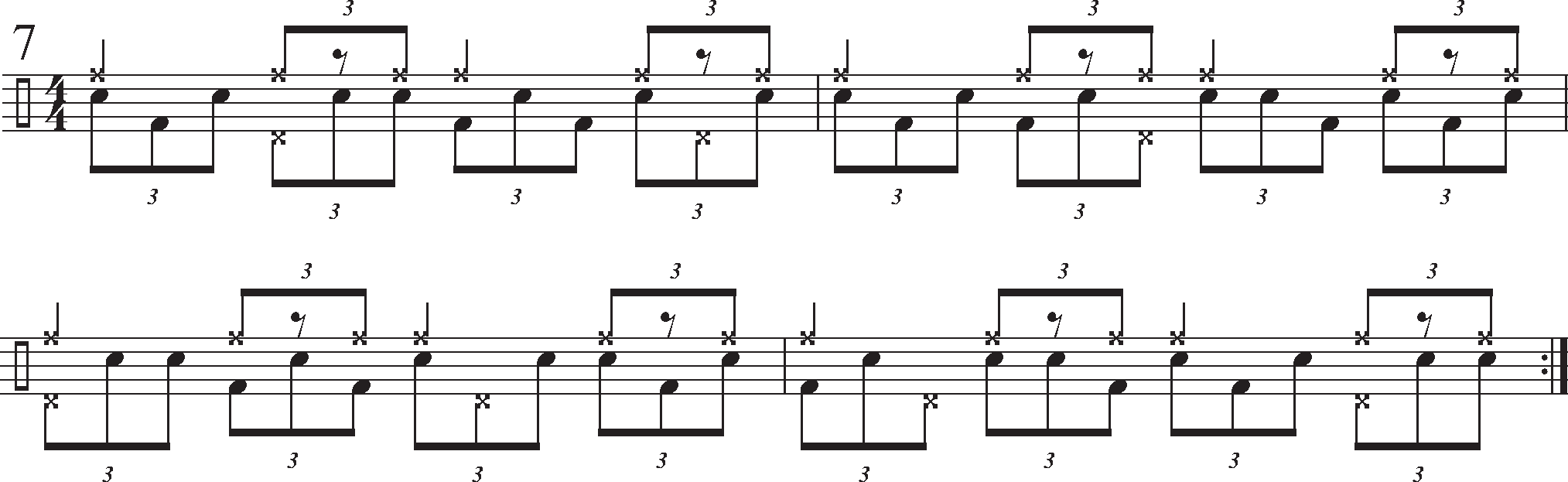 Creative Comping - Crossing the Barline Using Seven-Note Groupings ...
