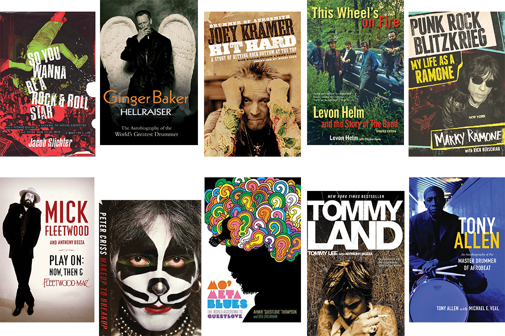 10 Essential Drummer Autobiographies - Modern Drummer Magazine