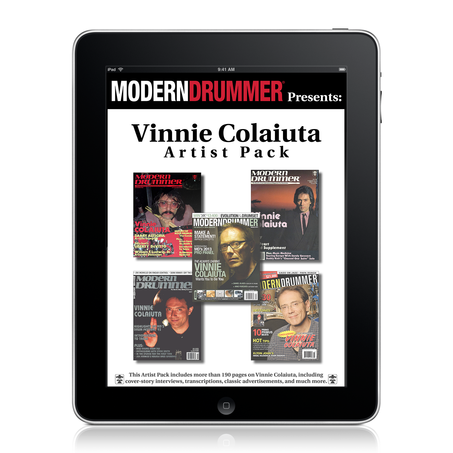 Vinnie Colaiuta Artist Pack - Modern Drummer Magazine