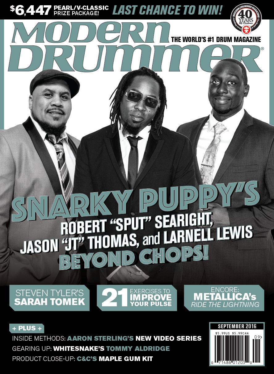 Steven Tyler’s Sarah Tomek - Modern Drummer Magazine