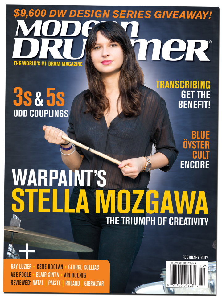 February 2017 Issue – Volume 41 • Number 2 - Modern Drummer Magazine