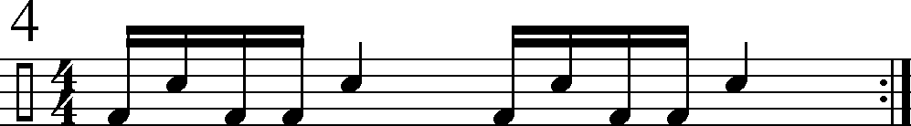 Practi-Patterns - A Dozen of the Most Common Kick/Snare Figures ...