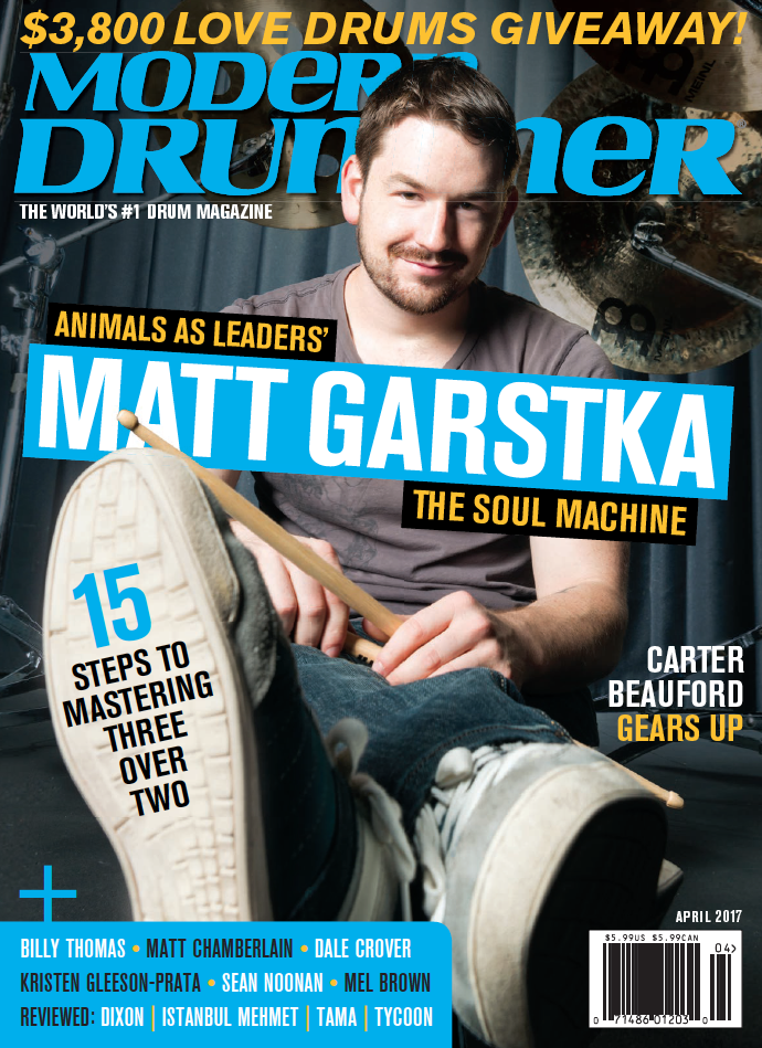 Dave Matthews Band's Carter Beauford - Modern Drummer Magazine