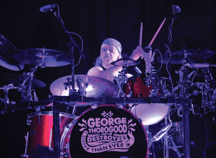 George Thorogood and the Destroyers’ Jeff Simon - Modern Drummer Magazine