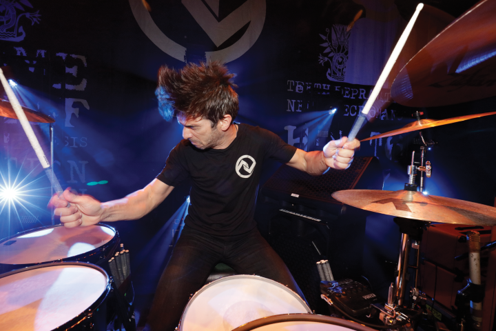 Tony Hajjar - Modern Drummer Magazine