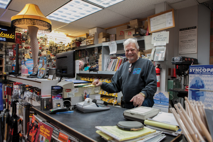 Fred Pierce's Studio Drum Shop - Modern Drummer Magazine
