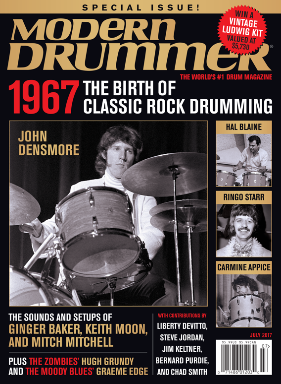 July 2017 Issue – Volume 41 • Number 7 - Modern Drummer Magazine
