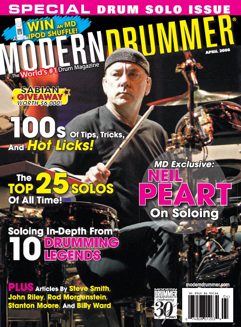 April 2006 - Volume 30 • Number 4 - Modern Drummer Magazine
