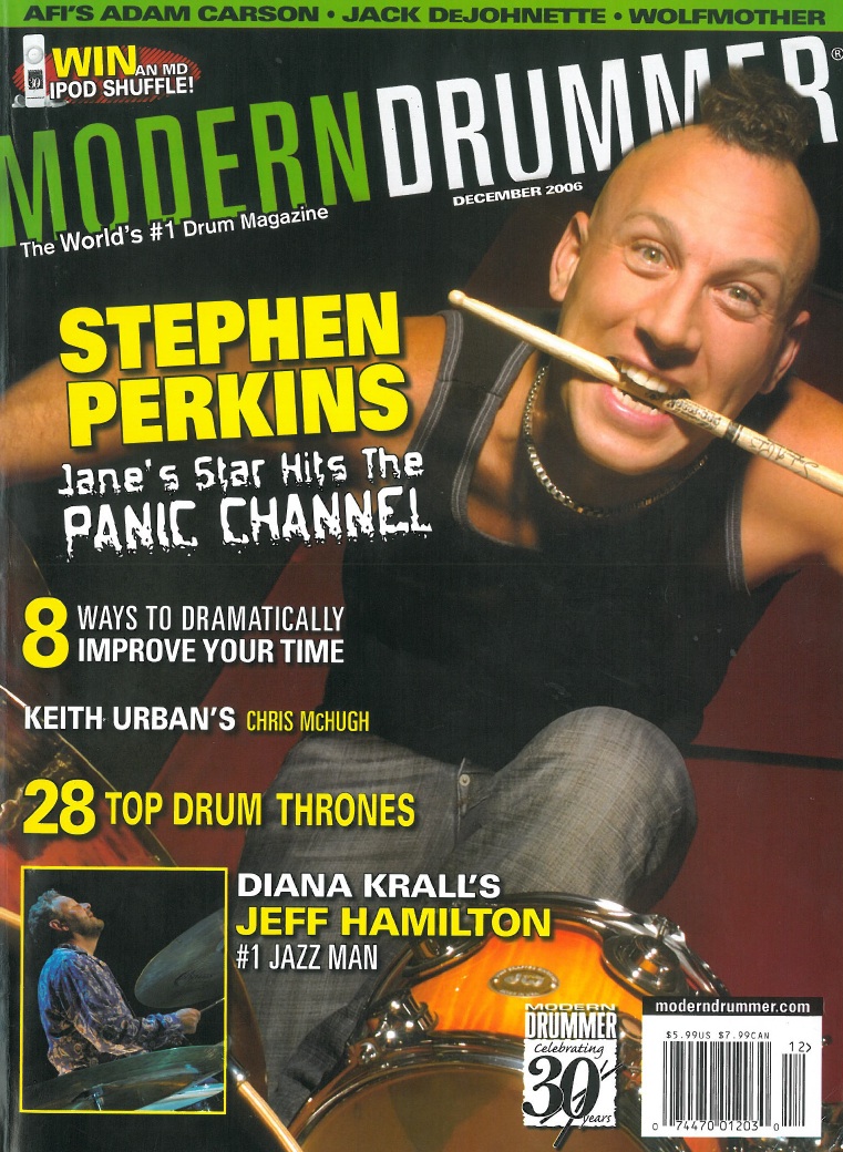 December 2006 - Volume 30 • Number 12 - Modern Drummer Magazine