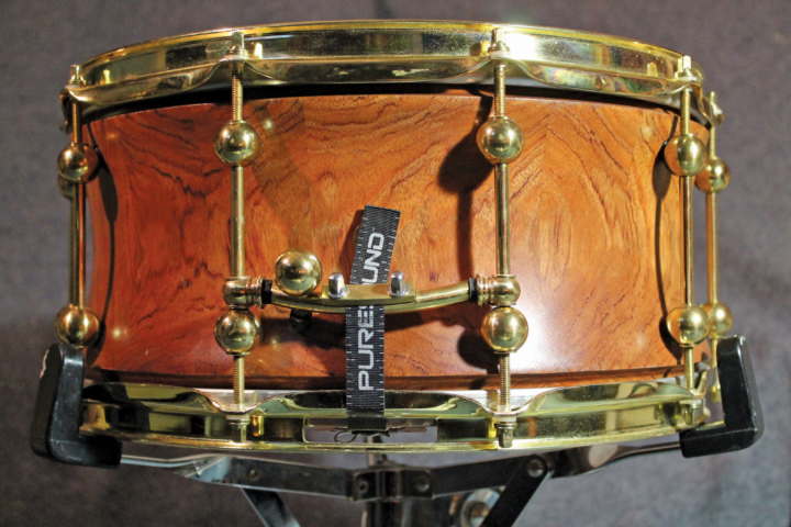 Brass Ball Drums - Stave-Shell Snares - Modern Drummer Magazine