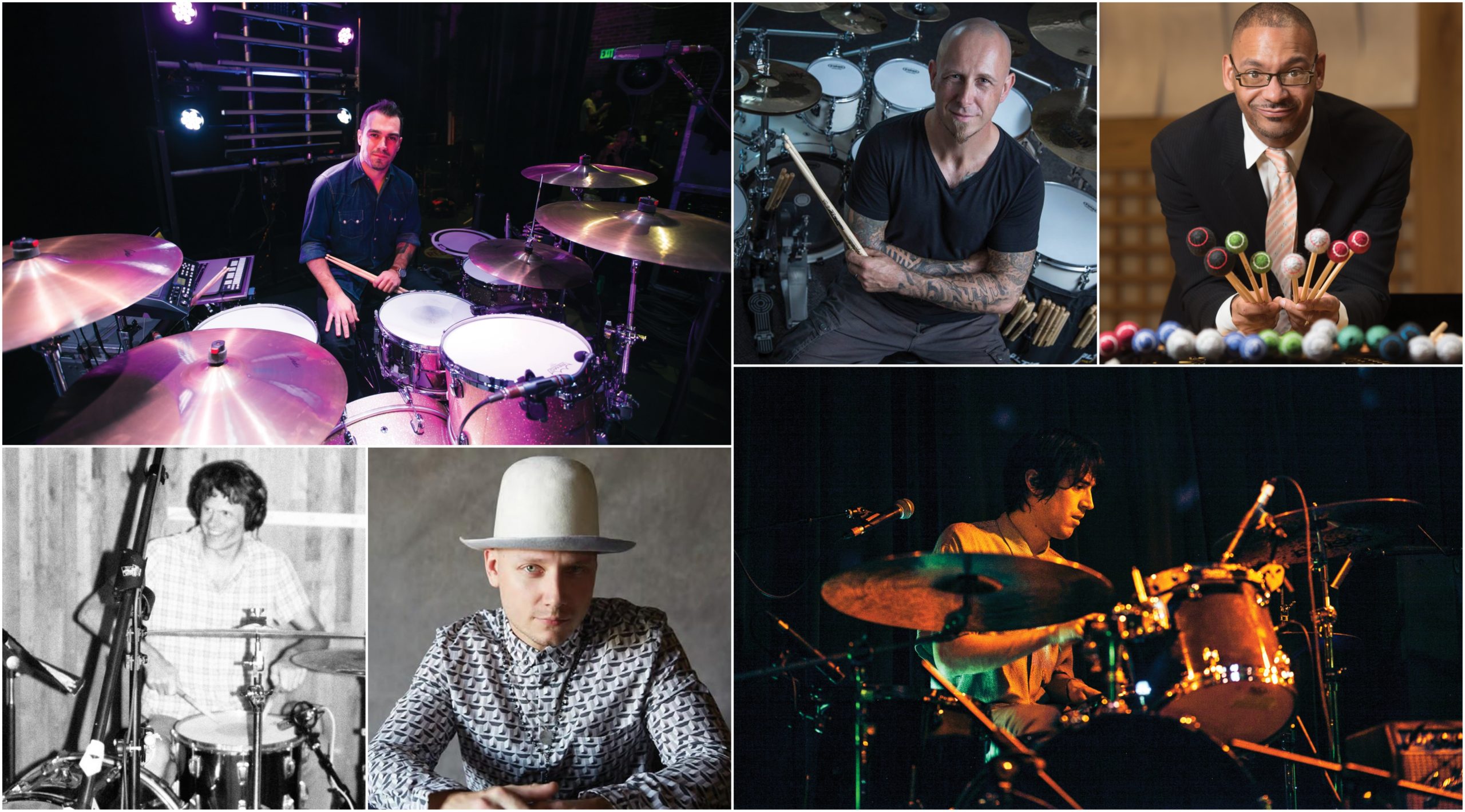 Greg Saunier, Anton Hochheim, Christian Paschall, Shannon Forrest and ...