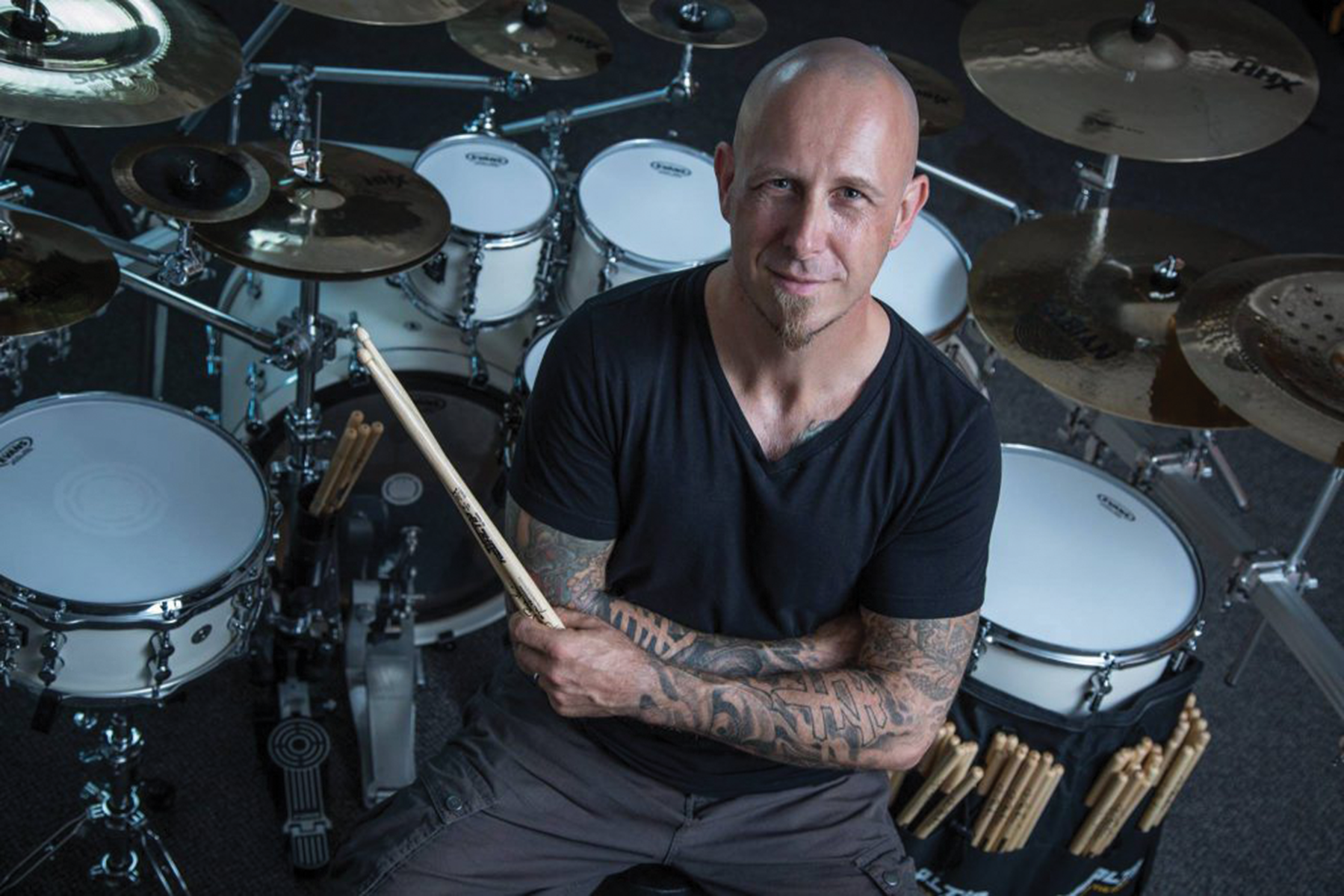 Greg Saunier, Anton Hochheim, Christian Paschall, Shannon Forrest and ...