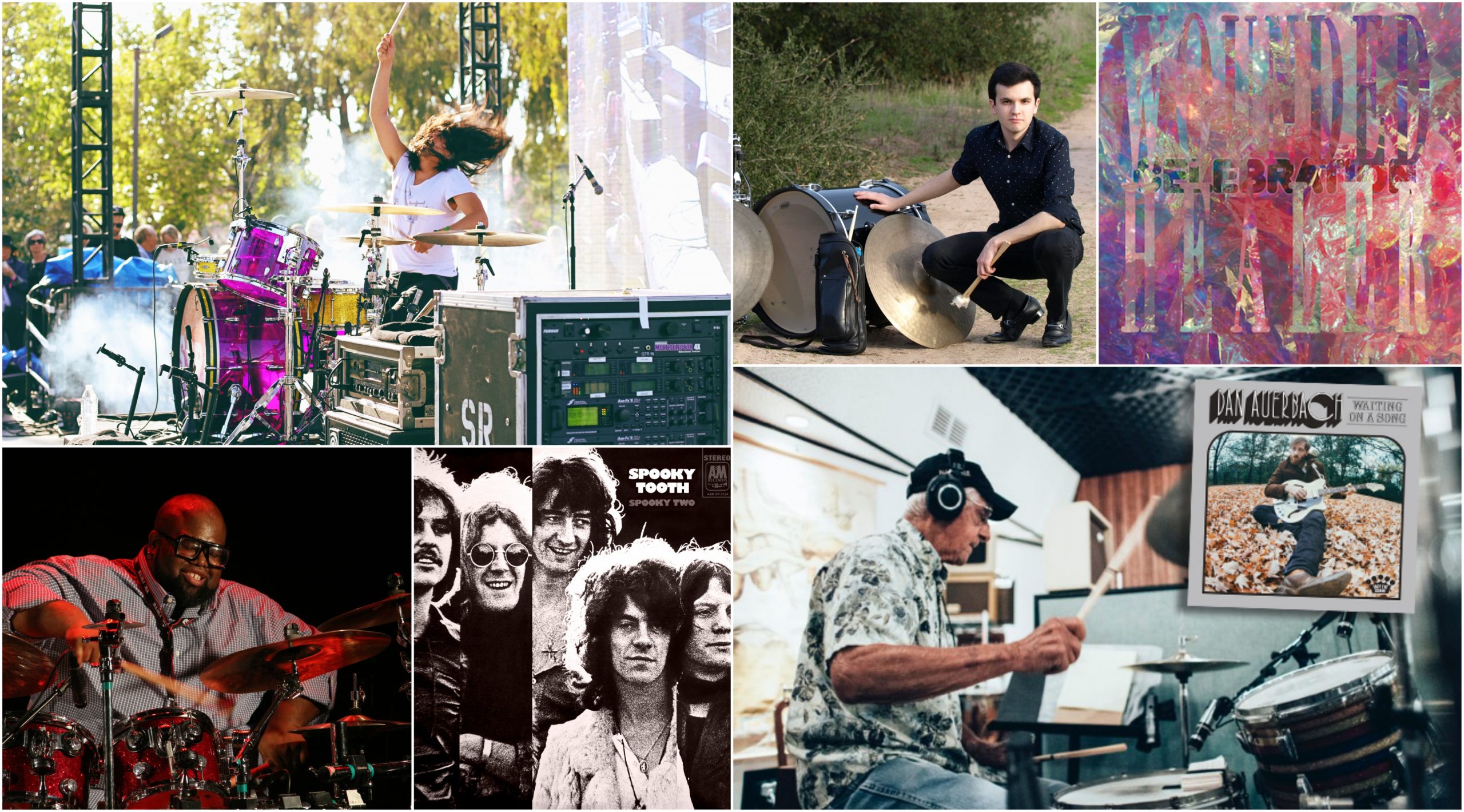 Gene Chrisman on Dan Auerbach's Waiting on a Song album, Christopher ...