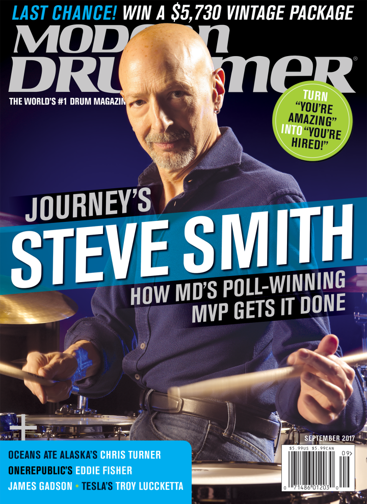 September 2017 Issue – Volume 41 • Number 9 - Modern Drummer Magazine