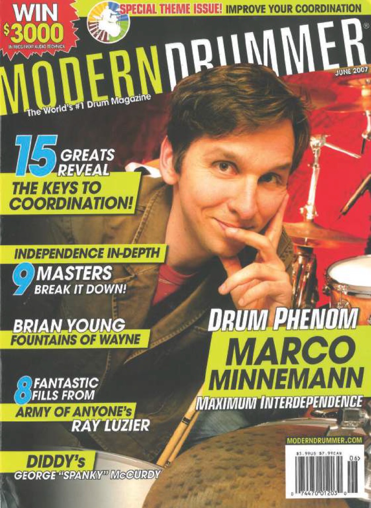 June 2007 - Volume 31 • Number 6 - Modern Drummer Magazine