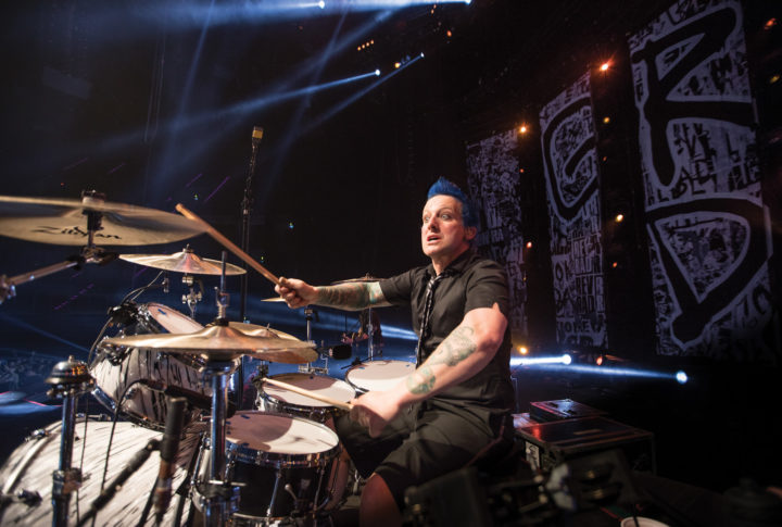 Green Day’s Tré Cool - Modern Drummer Magazine