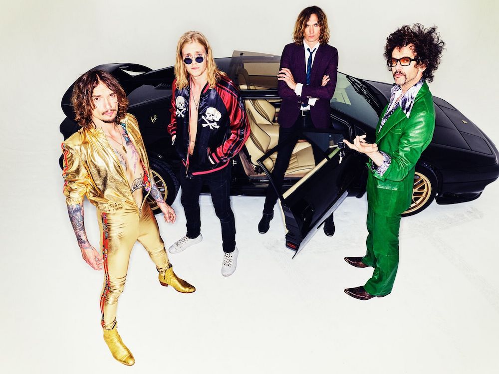 On The Beat With Rufus Tiger Taylor Of The Darkness Talks Writing And Recording Pinewood Smile