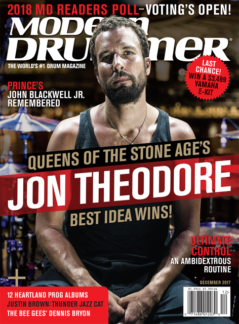 Queens of the Stone Age’s Jon Theodore - Modern Drummer Magazine