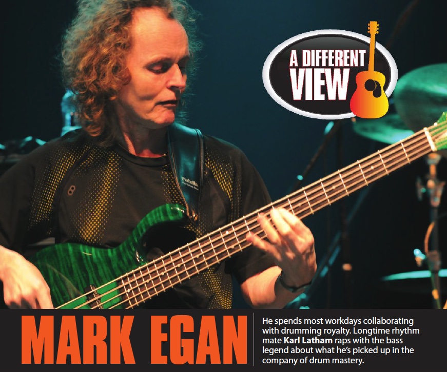 Mark Egan - Modern Drummer Magazine