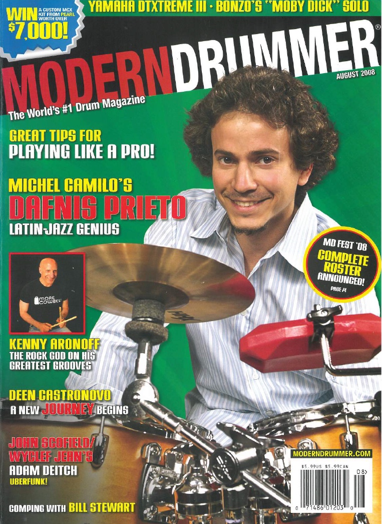 August 2008 - Volume 32 • Number 8 - Modern Drummer Magazine