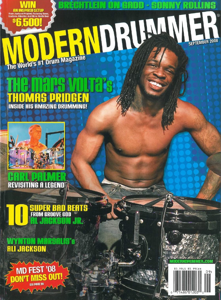 September 2008 - Volume 32 • Number 9 - Modern Drummer Magazine