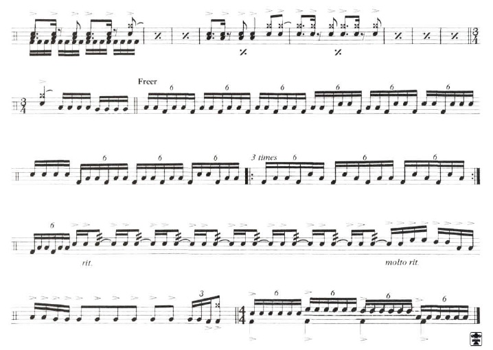 Graham Lear: "Head, Hands & Feet" - Modern Drummer Magazine