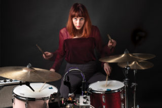 Portraits - Sparks's Tammy Glover - Modern Drummer Magazine