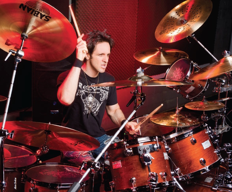 Alice Cooper's Glen Sobel - Modern Drummer Magazine