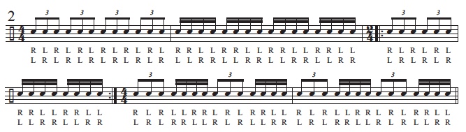 Duple/Triple Single-Diddle Gear Shifters Part 1: 8th-Note Triplets and ...