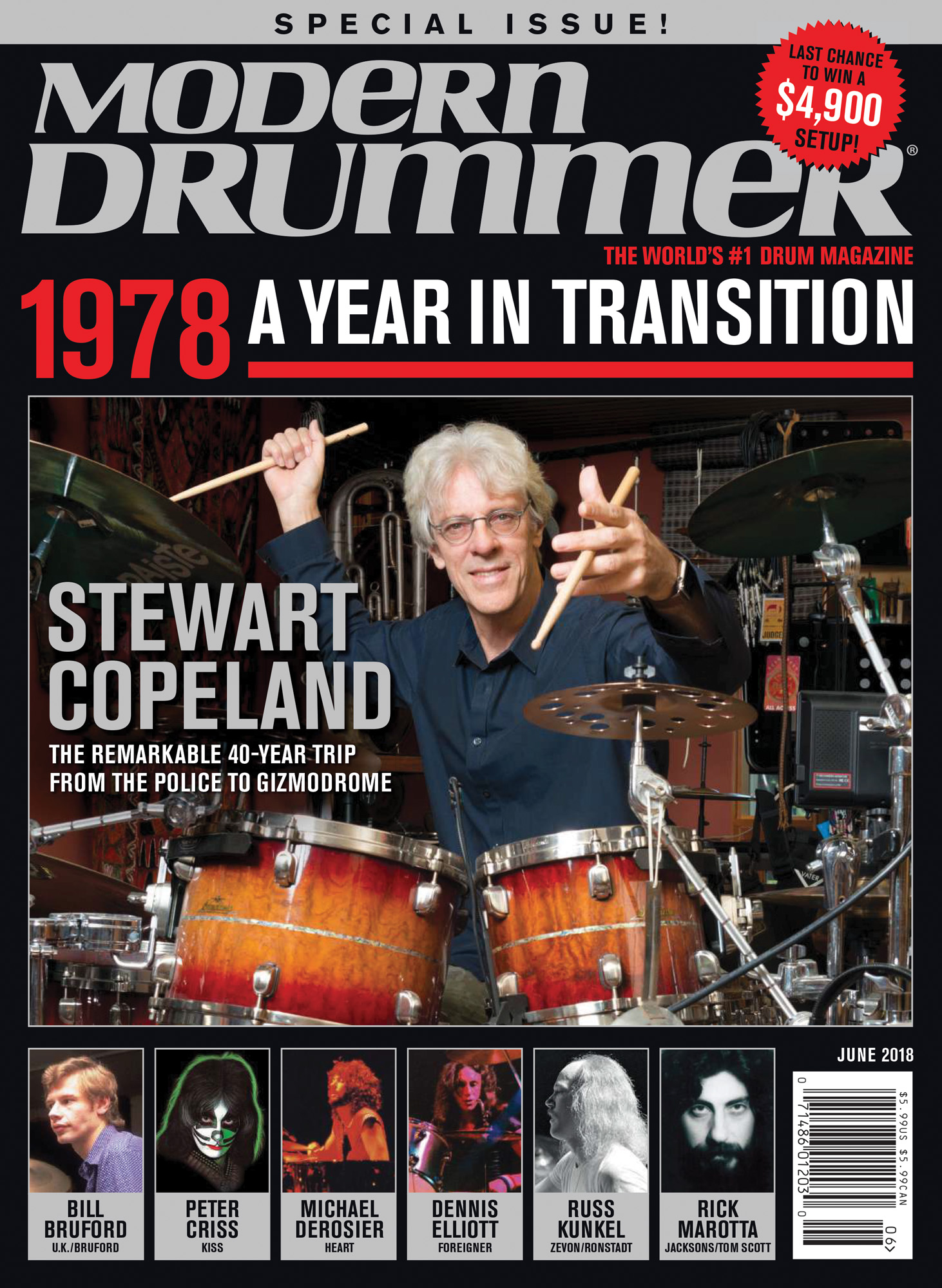 June 2018 Issue – Volume 42 • Number 6 - Modern Drummer Magazine