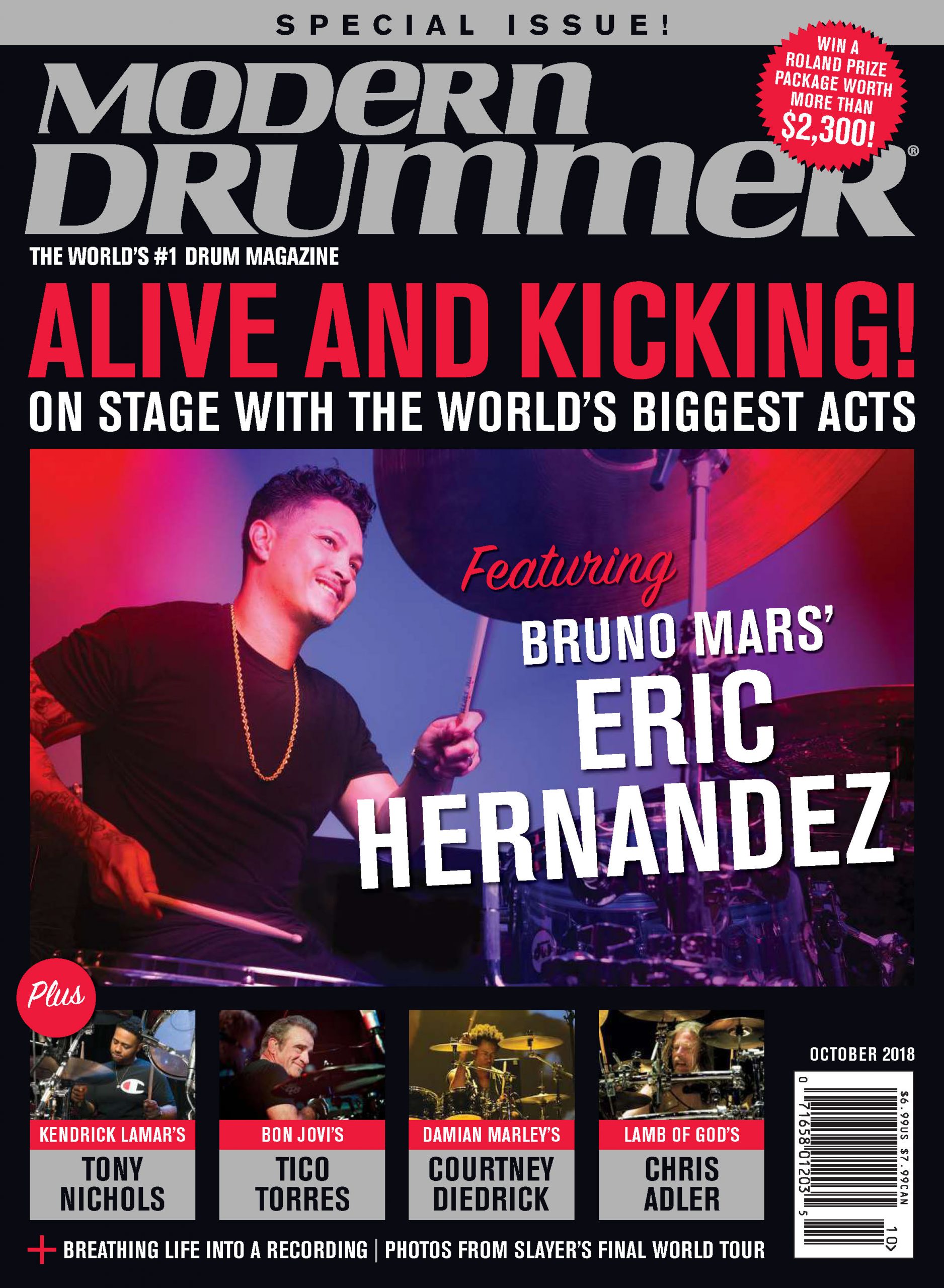 Bon Jovi’s Tico Torres - Modern Drummer Magazine