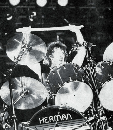 Herman Rarebell — Keeping The Basics Together - Modern Drummer Magazine