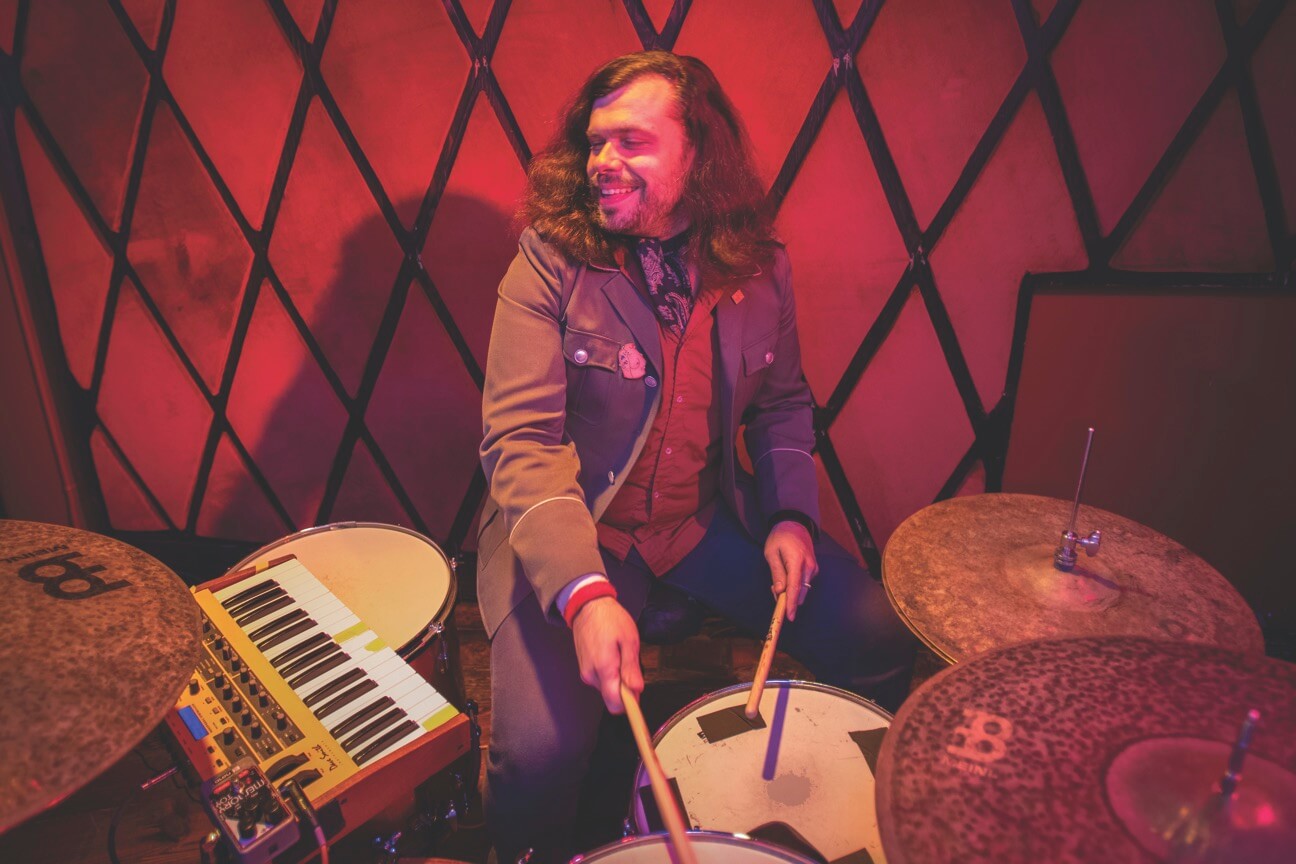 Paris_Monster's Josh Dion - Modern Drummer Magazine