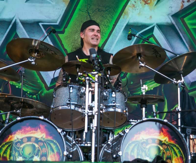 Jason Bittner with Overkill - Modern Drummer Magazine