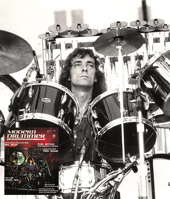 April-May, 1980 — Neil Peart - Modern Drummer Magazine