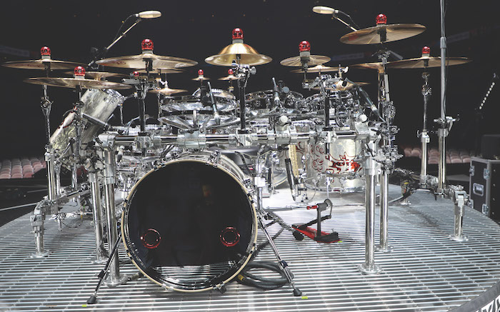 Maná's Alex "El Animal" González - Modern Drummer Magazine