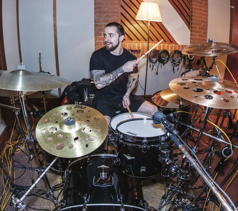 Sepultura’s Eloy Casagrande - Modern Drummer Magazine