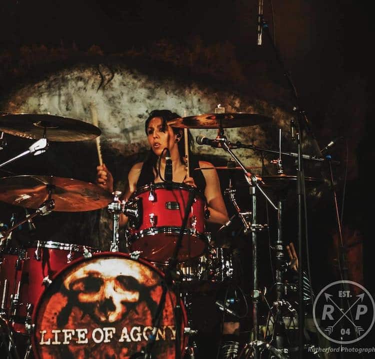Veronica Bellino of Life of Agony Veronica Bellino of Life of Agony