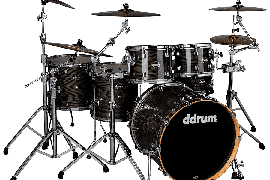 ddrum - Dominion Birch with Ash Veneer Drumset - Modern Drummer Magazine